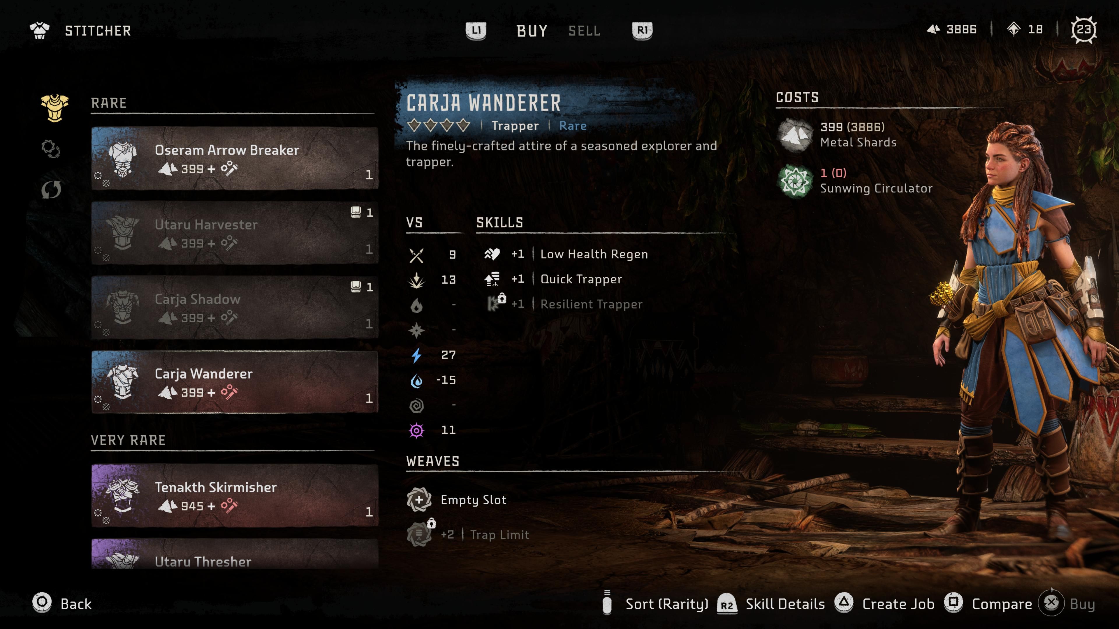 HFW: Every Outfit And How To Get Them