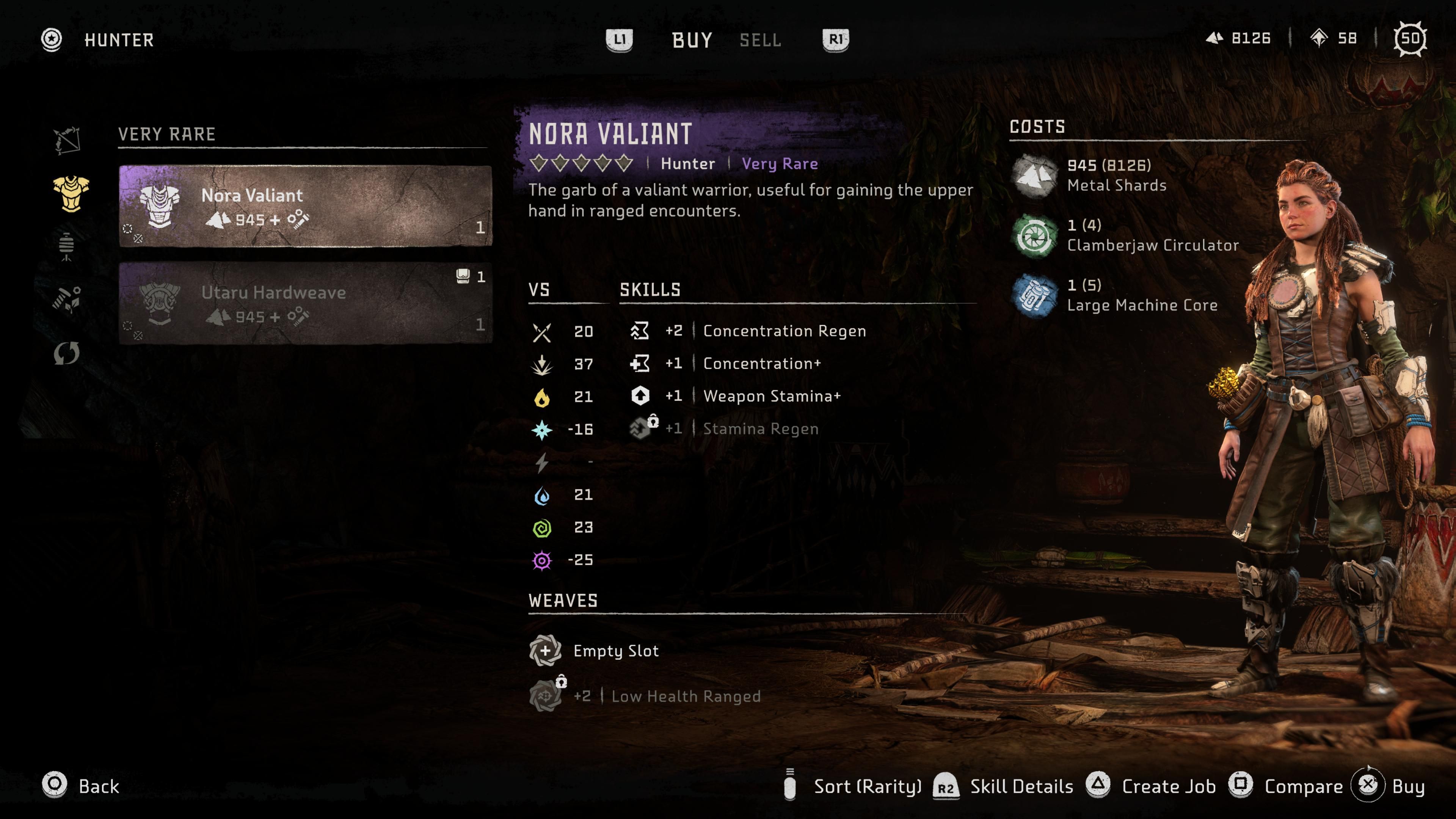 HFW: Every Outfit And How To Get Them