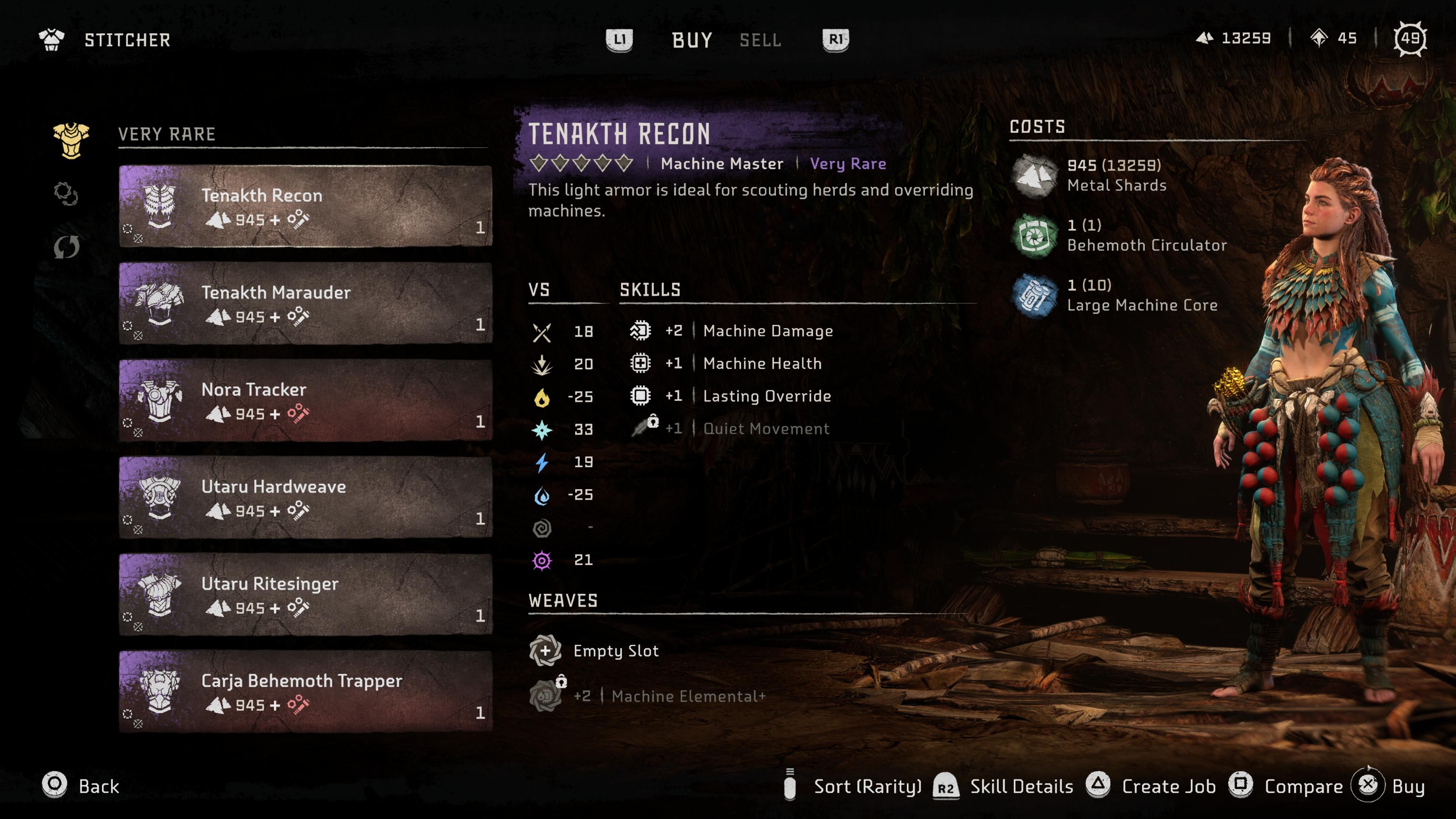 HFW: Every Outfit And How To Get Them