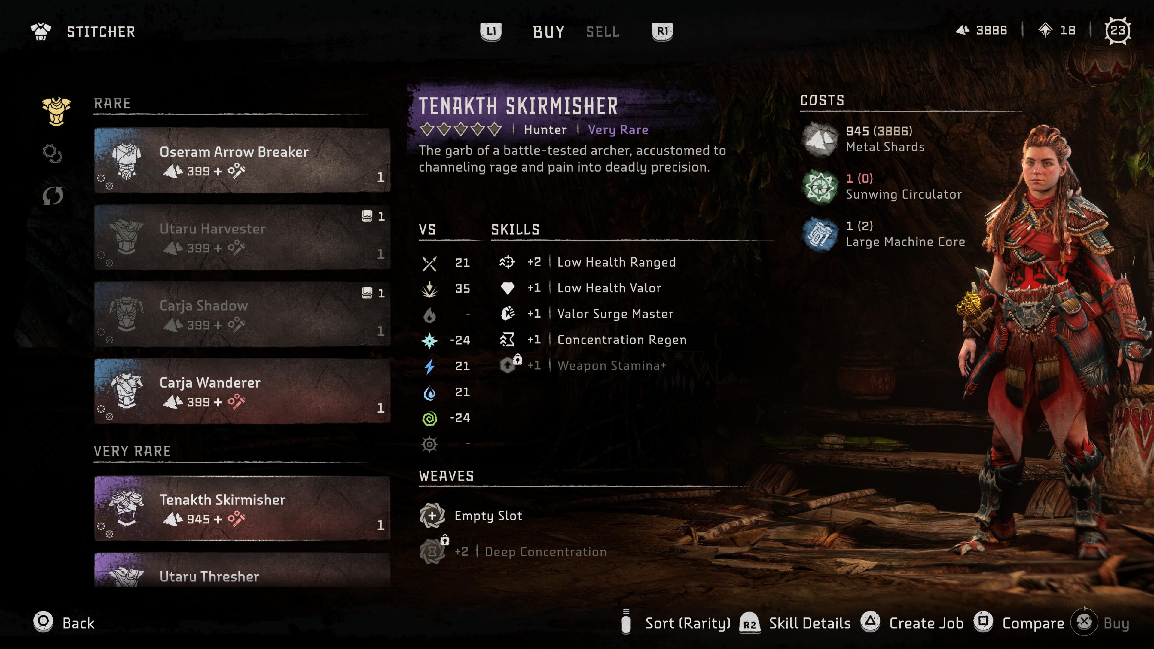 HFW: Every Outfit And How To Get Them