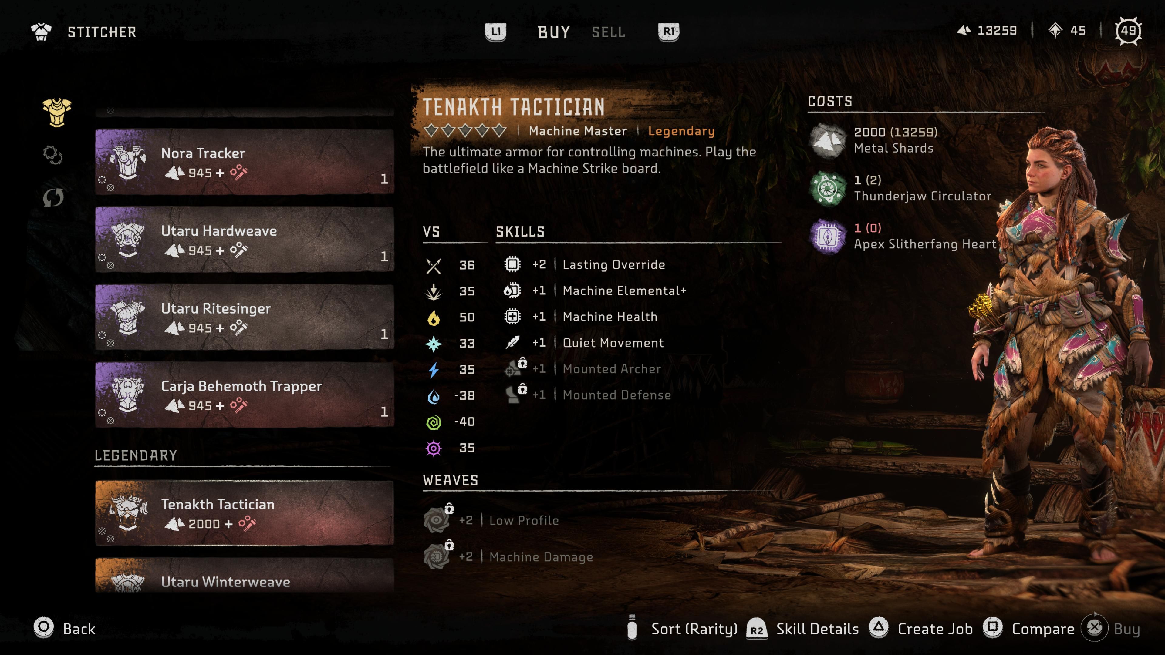 HFW: Every Outfit And How To Get Them