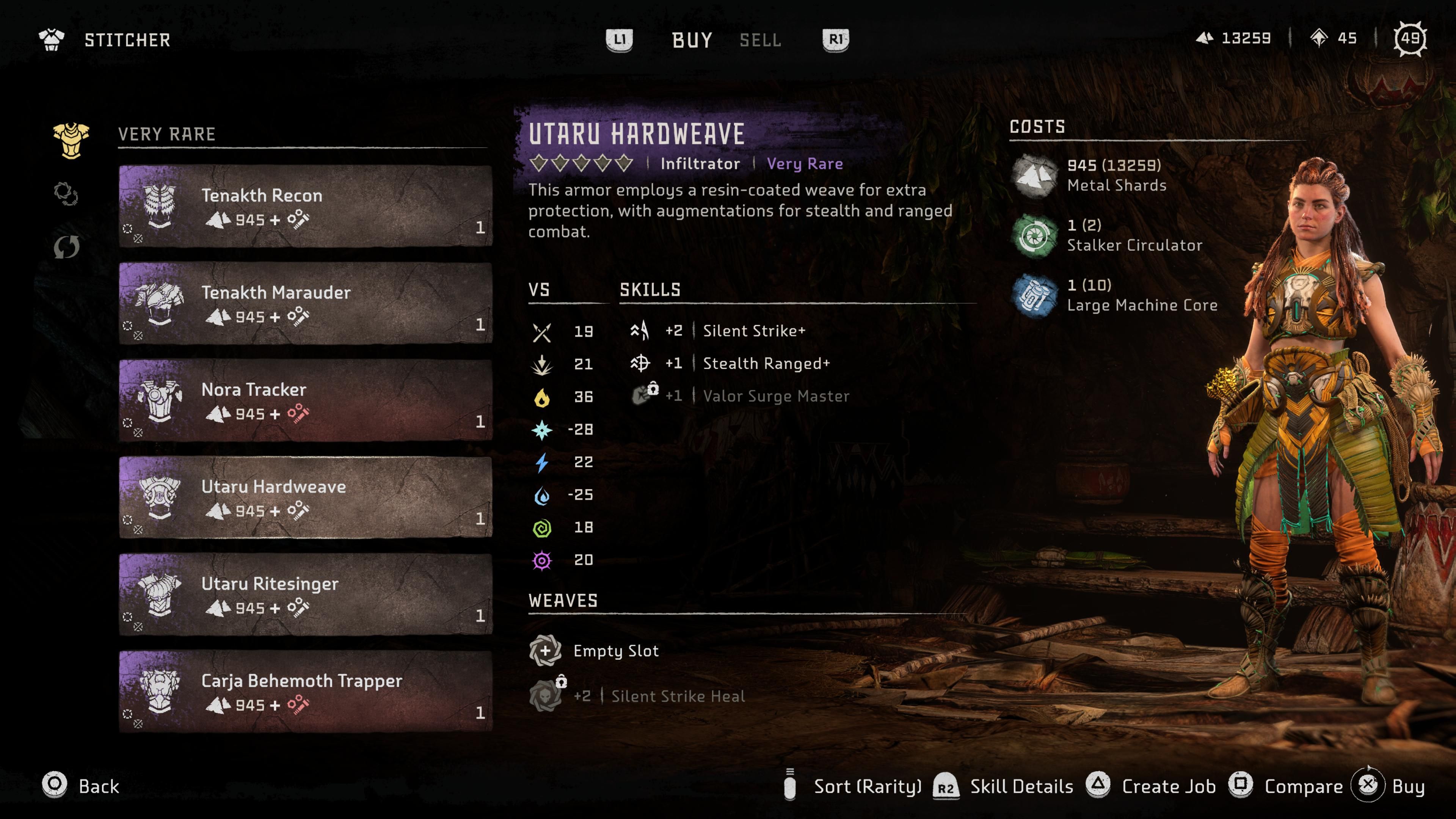 HFW: Every Outfit And How To Get Them