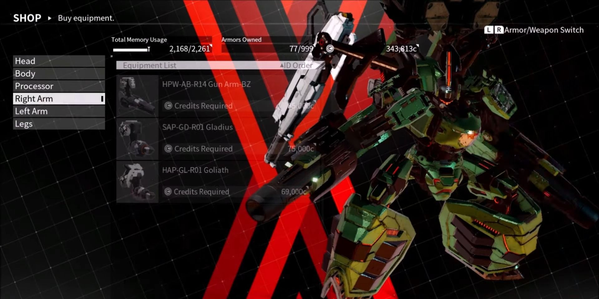 Daemon X Machina: 5 Best Weapons