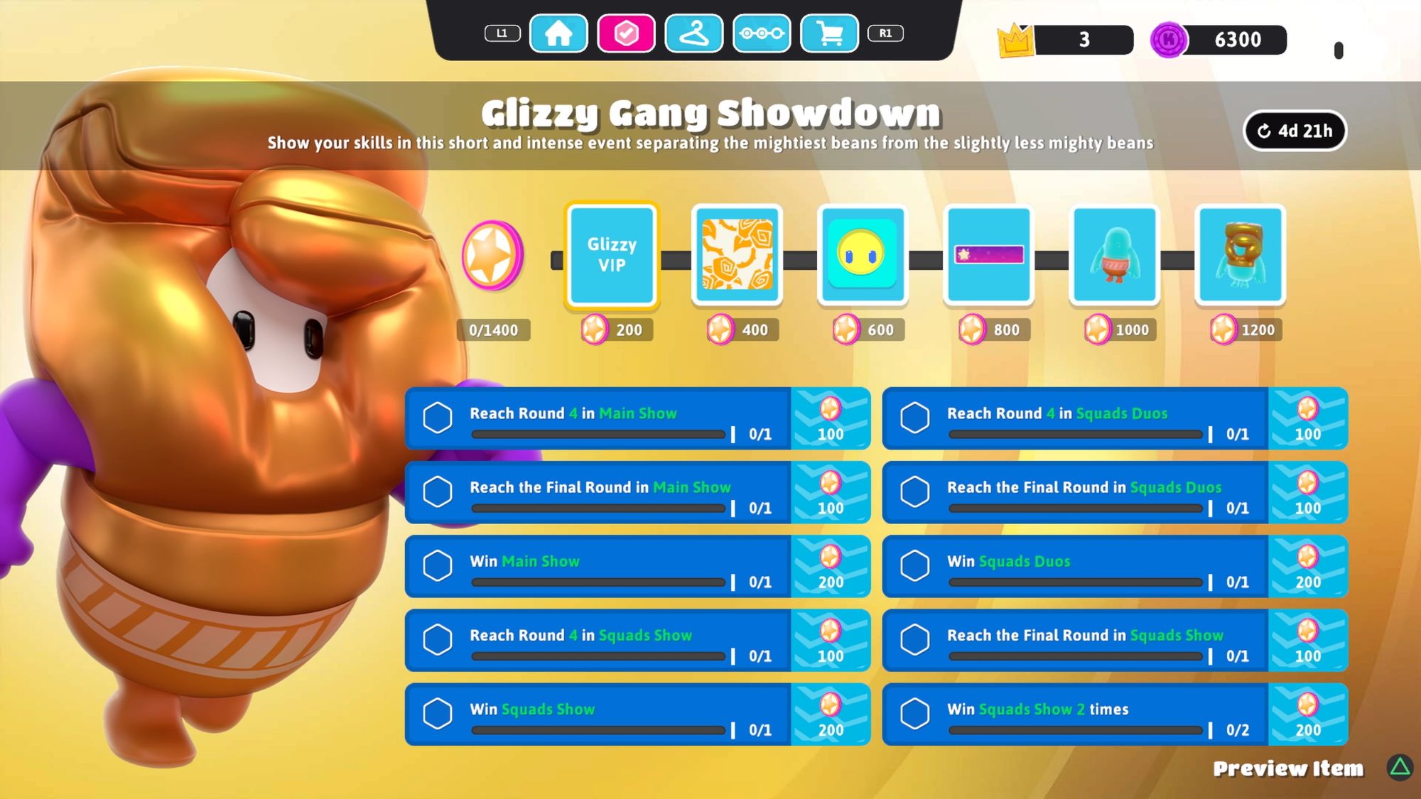 How To Unlock The Golden Punching Glove Costume In Fall Guys