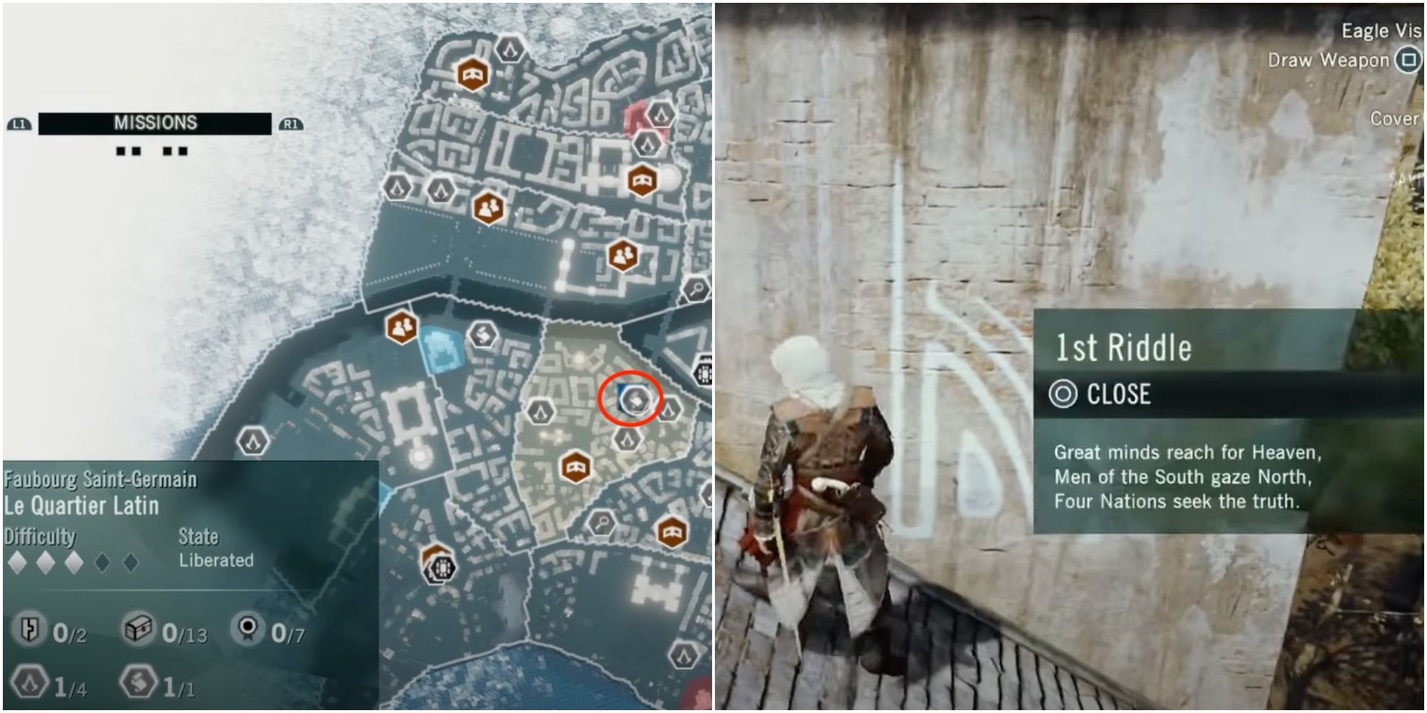 AC Unity: All Nostradamus Enigma Riddle Locations And Solutions