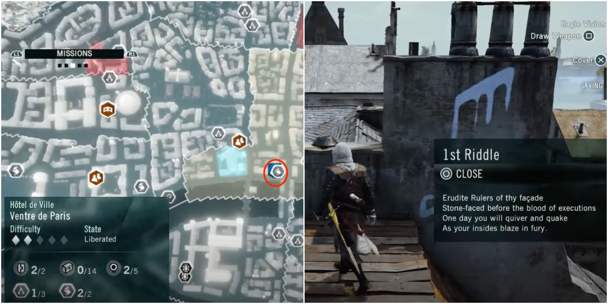 AC Unity: All Nostradamus Enigma Riddle Locations And Solutions
