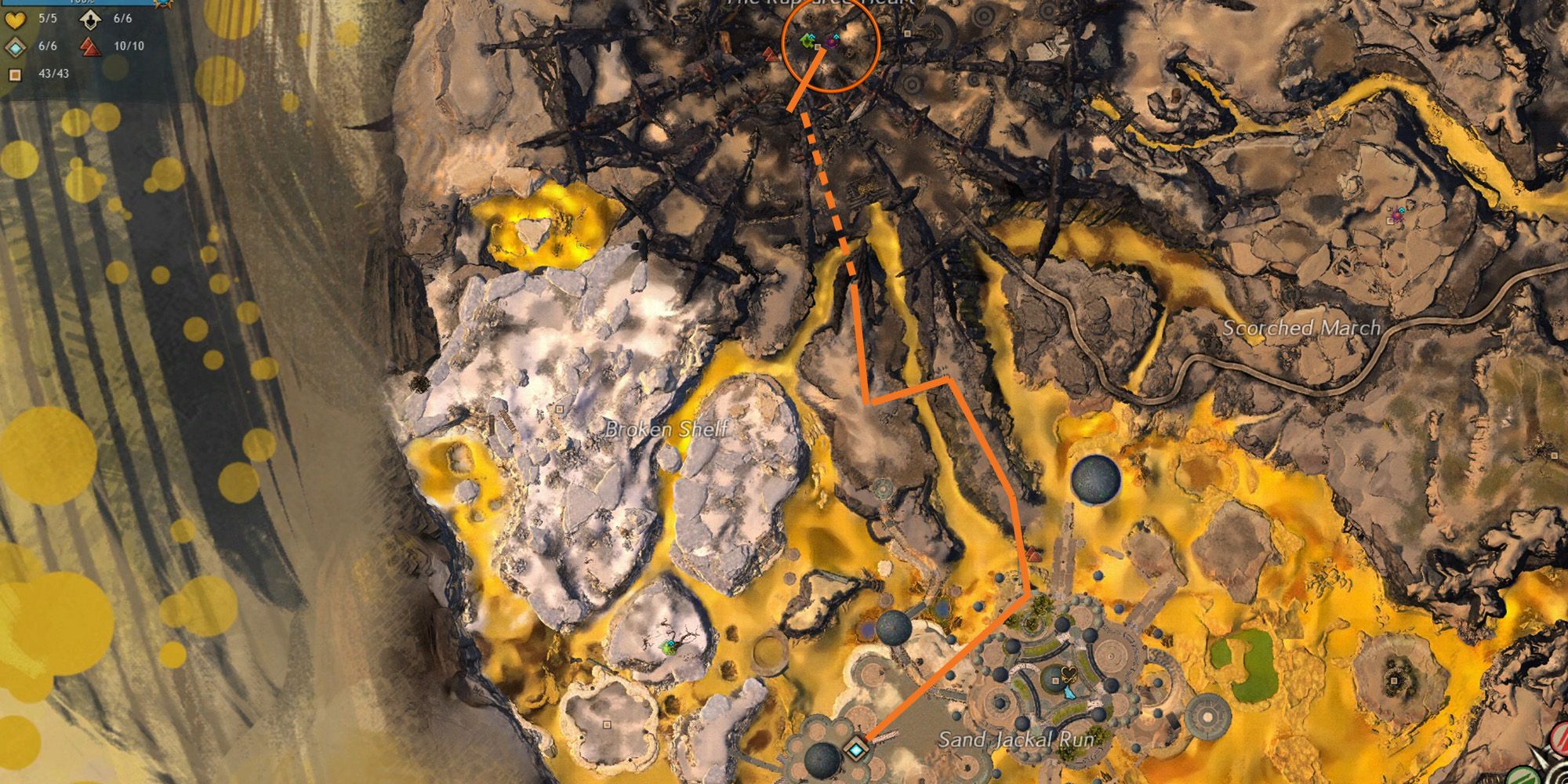 Where To Find Every Mastery Insight In The Desolation In GW2