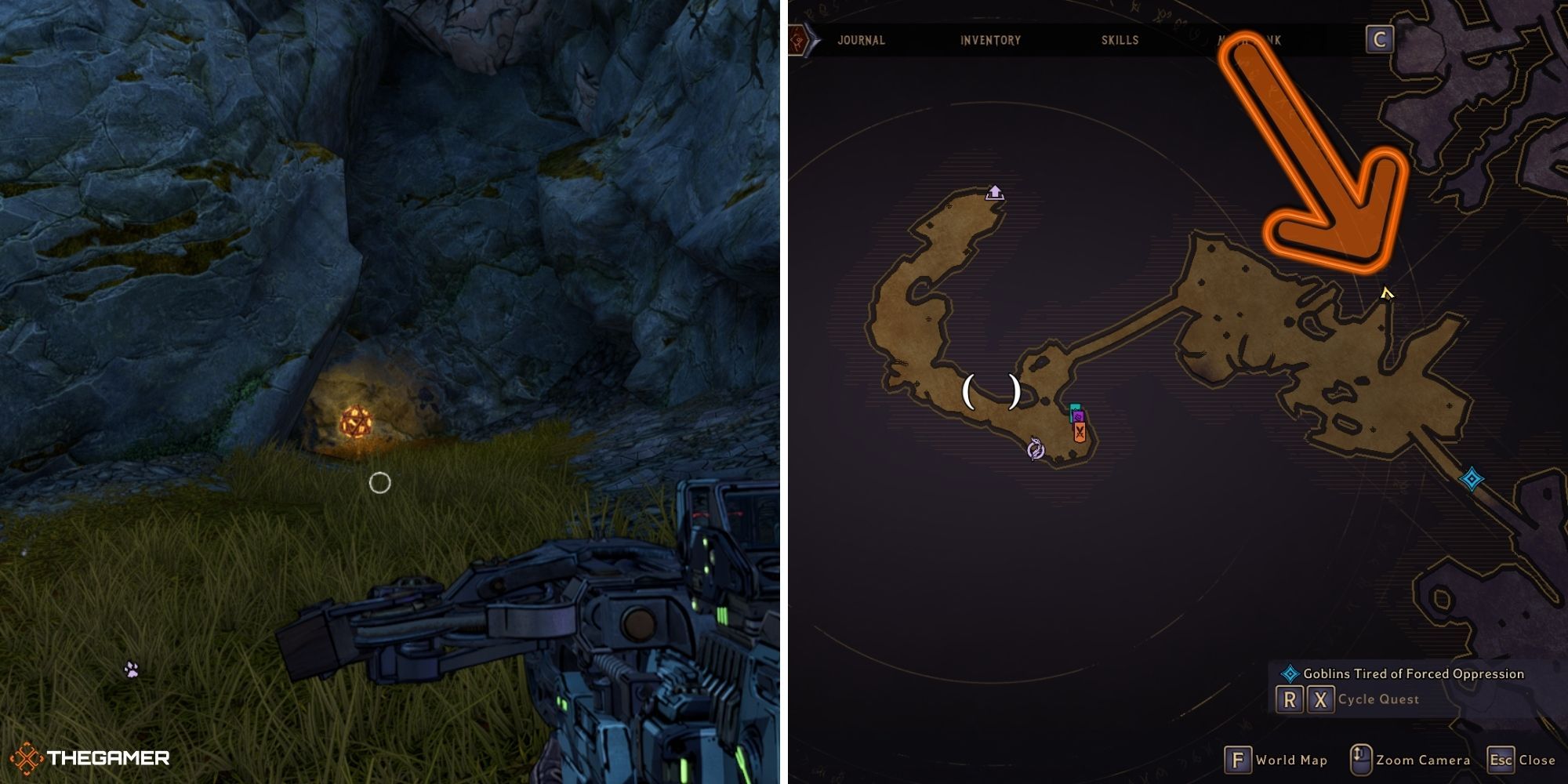 Where To Find All The Lucky Dice In Mount Craw In Tiny Tina's Wonderlands