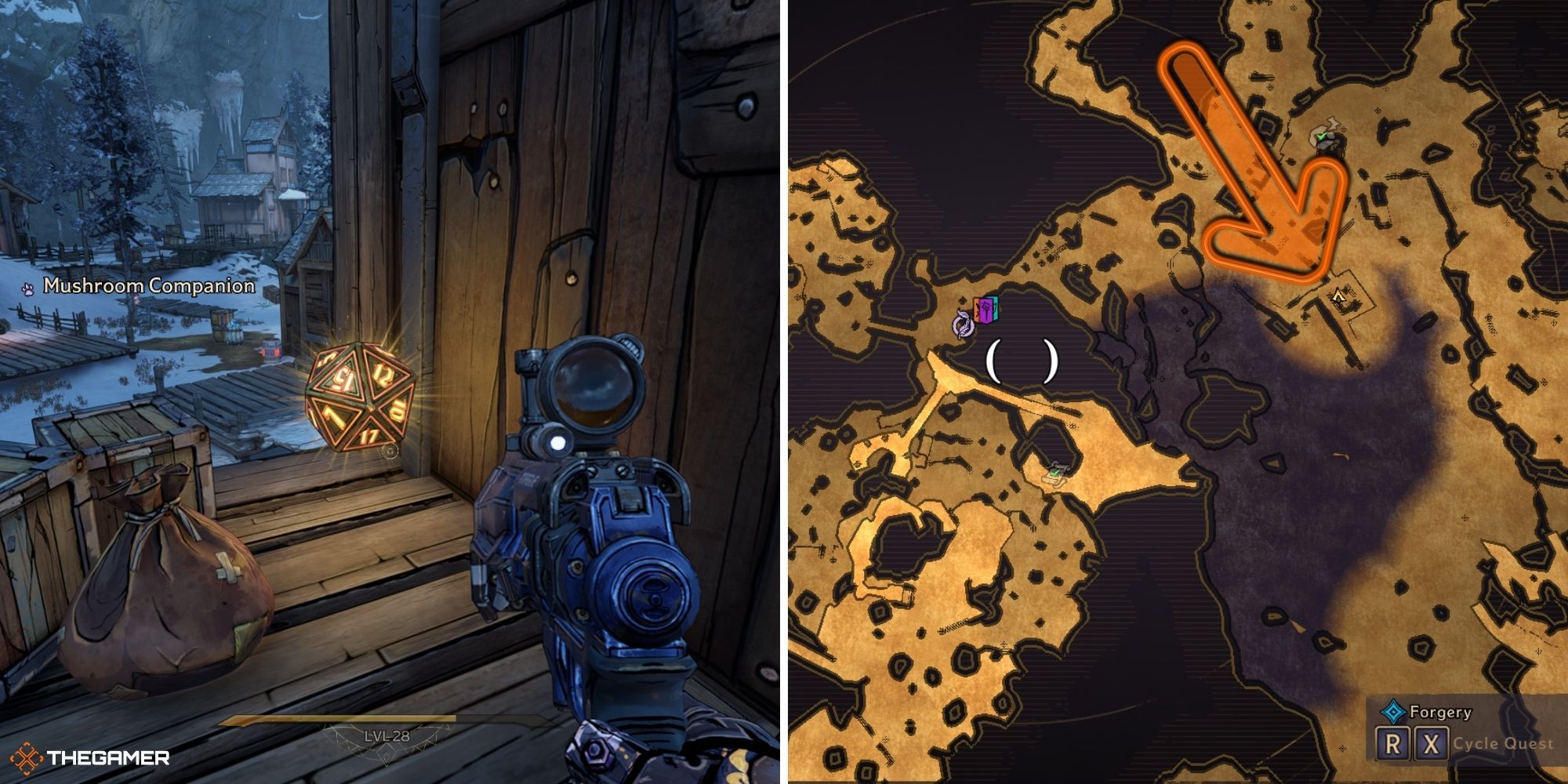 Where To Find All The Lucky Dice In Mount Craw In Tiny Tina's Wonderlands