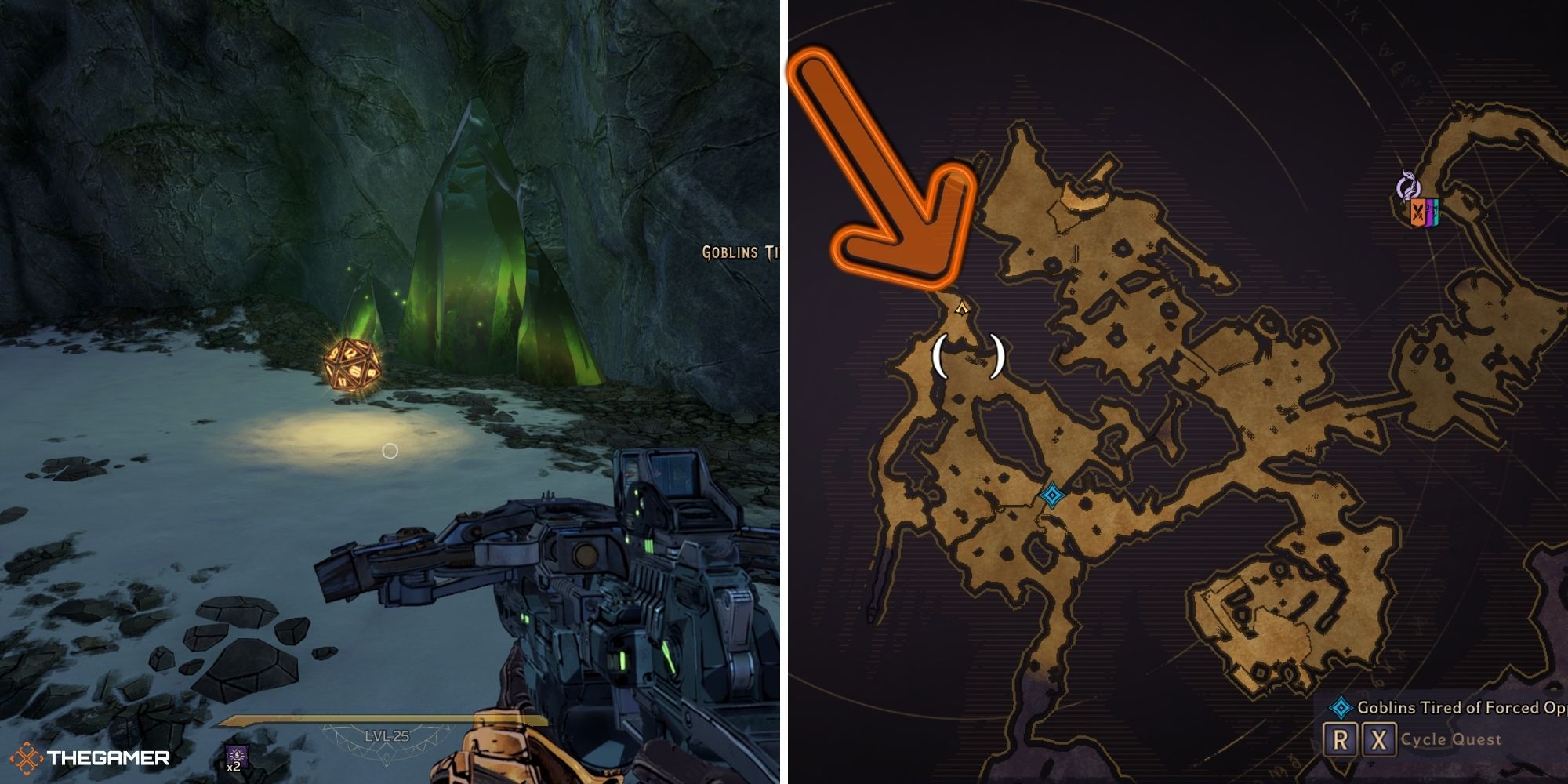 Where To Find All The Lucky Dice In Mount Craw In Tiny Tina's Wonderlands