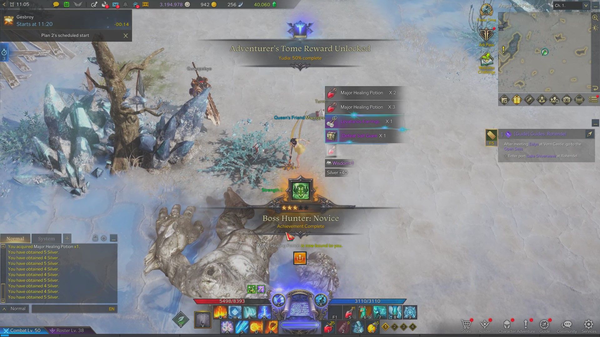 World Boss Salt Giant Walkthrough For Lost Ark