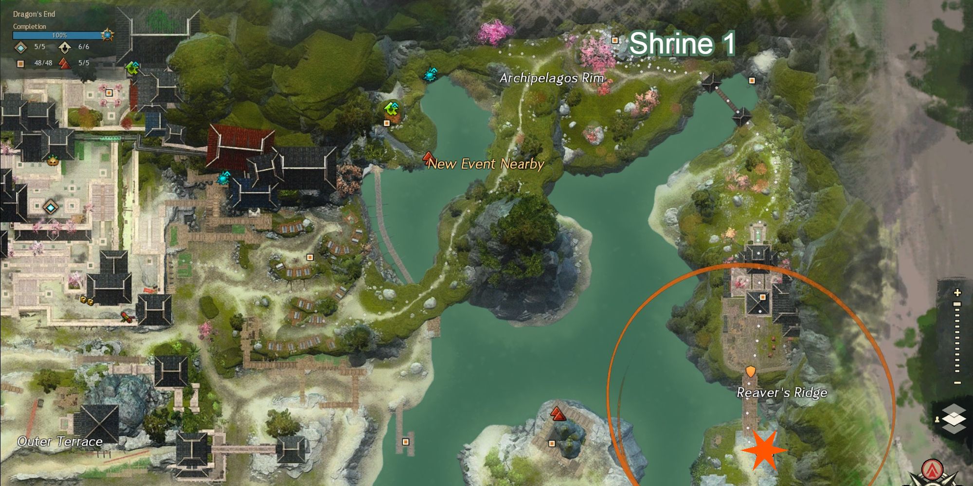 Where To Find The Respects Paid Shrines In GW2