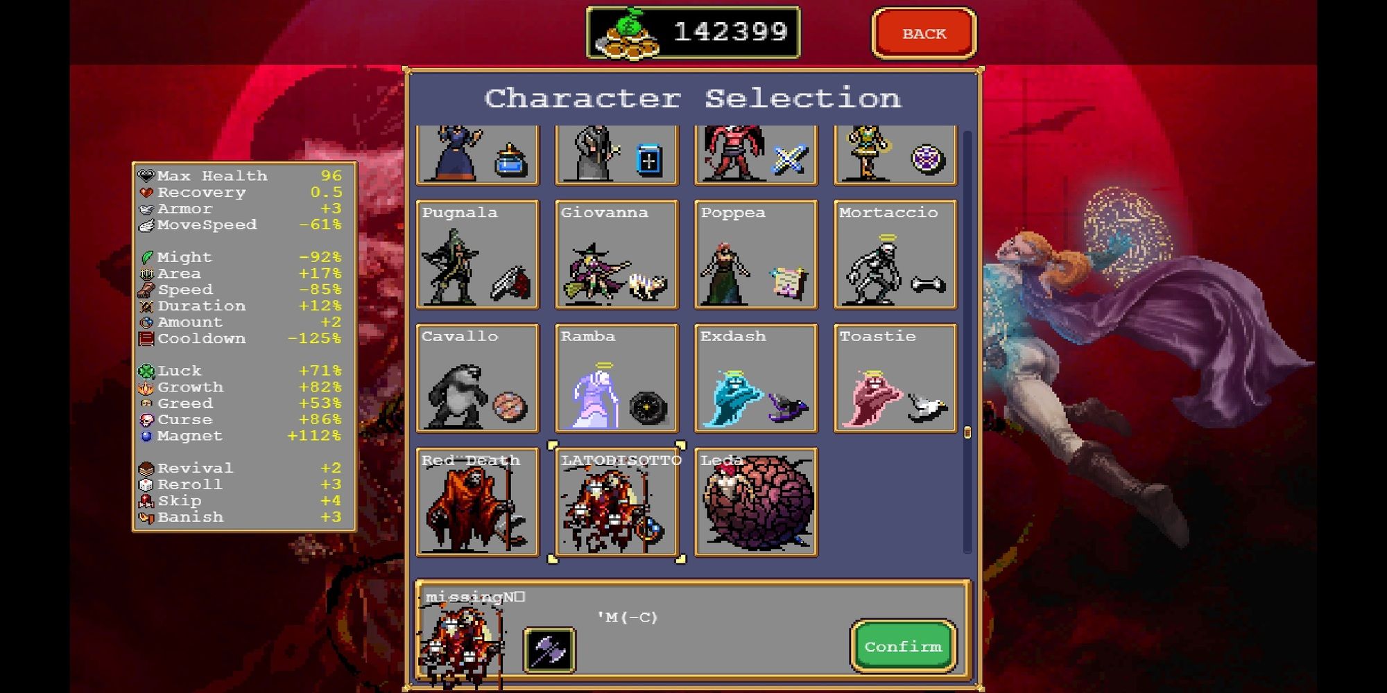 Vampire Survivors: How To Unlock O'Sole Meeo