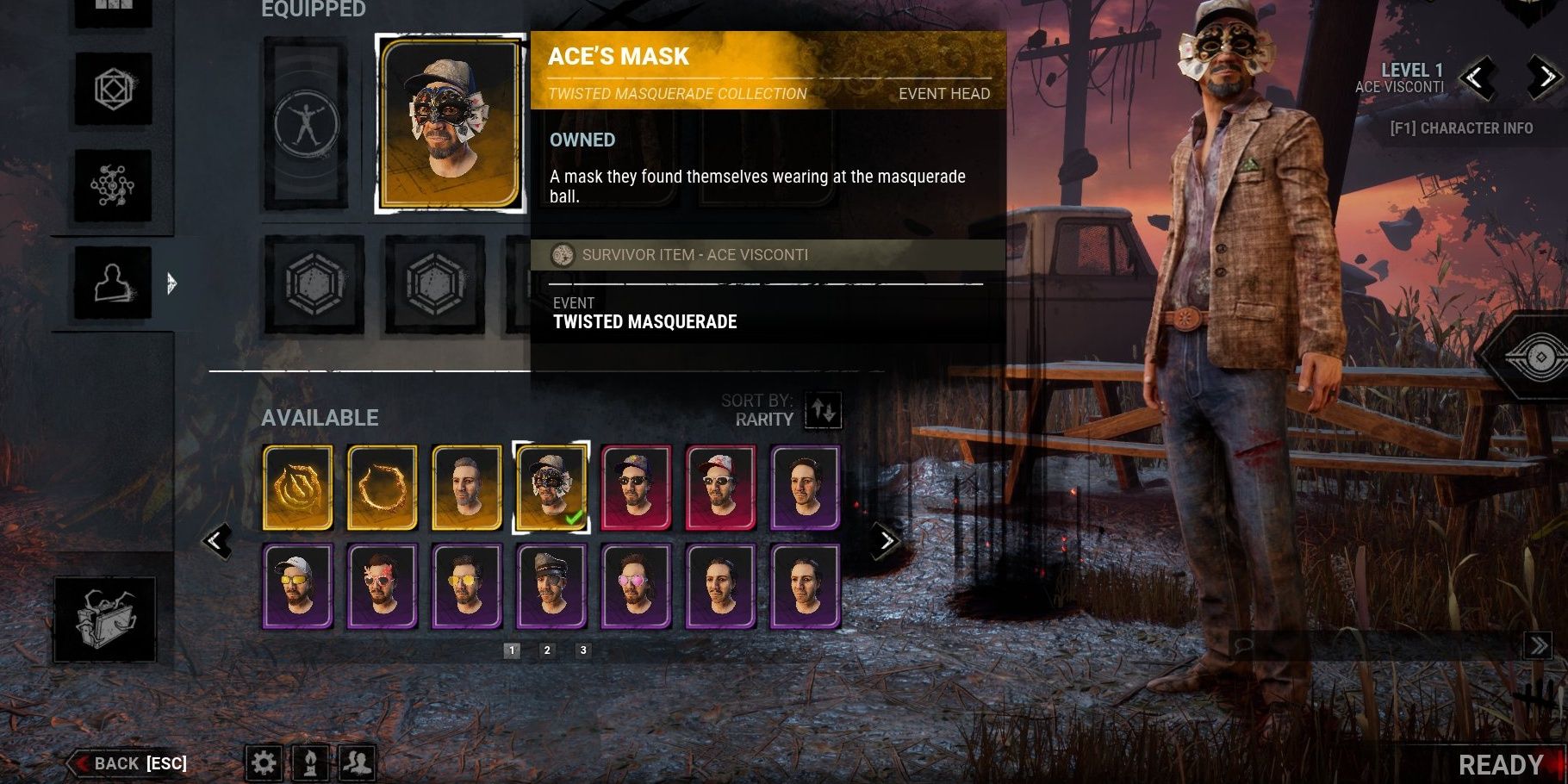 Dead By Daylight: All 13 Twisted Masquerade Masks, Ranked