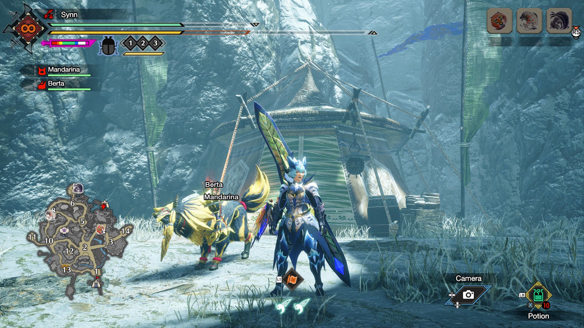 Locations Of All Sub Camps In Monster Hunter Rise