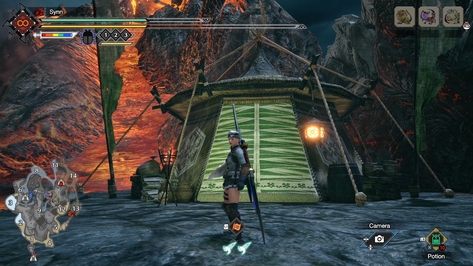 Locations Of All Sub Camps In Monster Hunter Rise