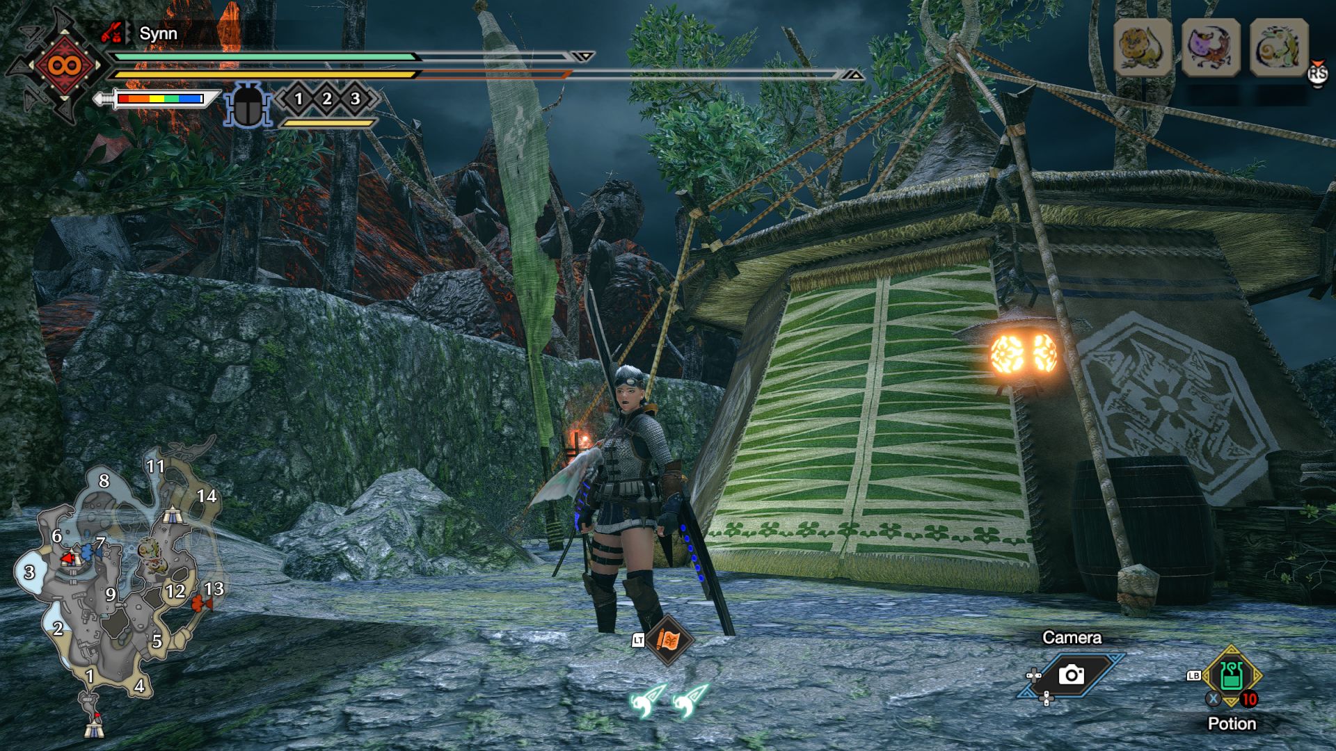 Locations Of All Sub Camps In Monster Hunter Rise