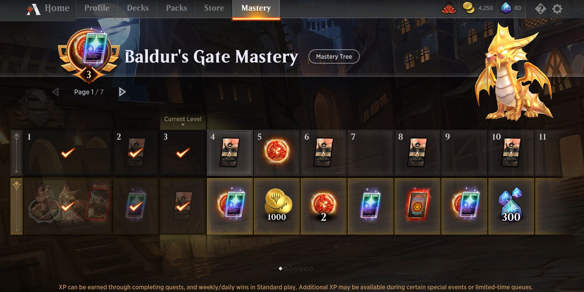 How To Unlock The Baldur's Gate Mastery Pass In MTG Arena