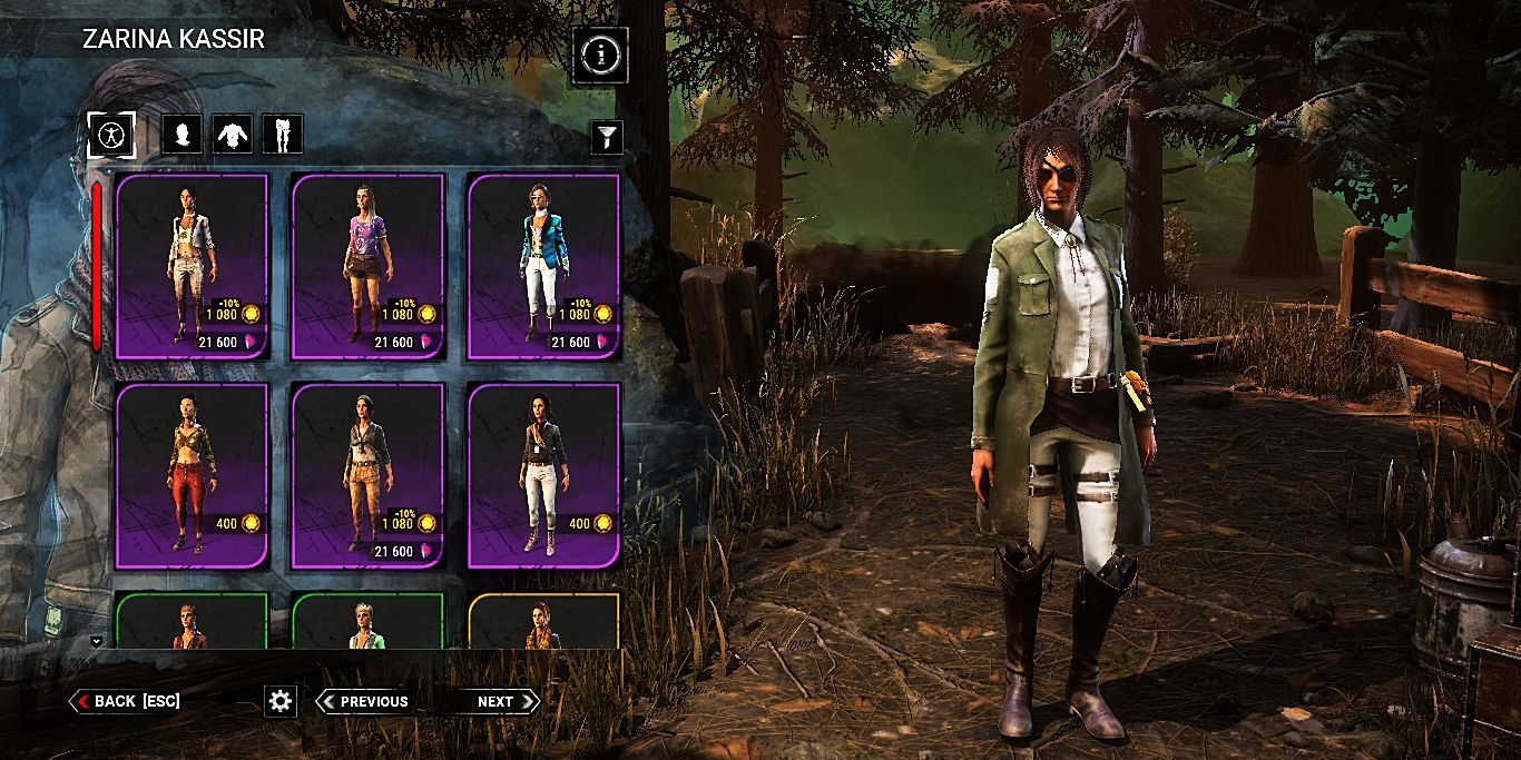 Dead By Daylight: Attack On Titan Outfits, Ranked
