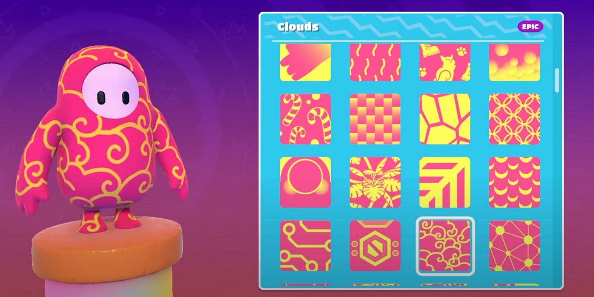 10 Rarest Patterns In Fall Guys