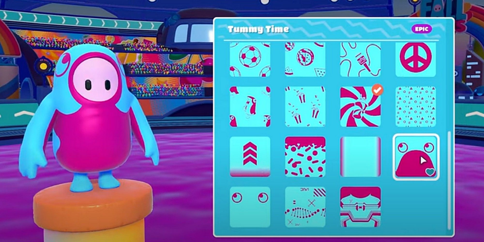 10 Rarest Patterns In Fall Guys