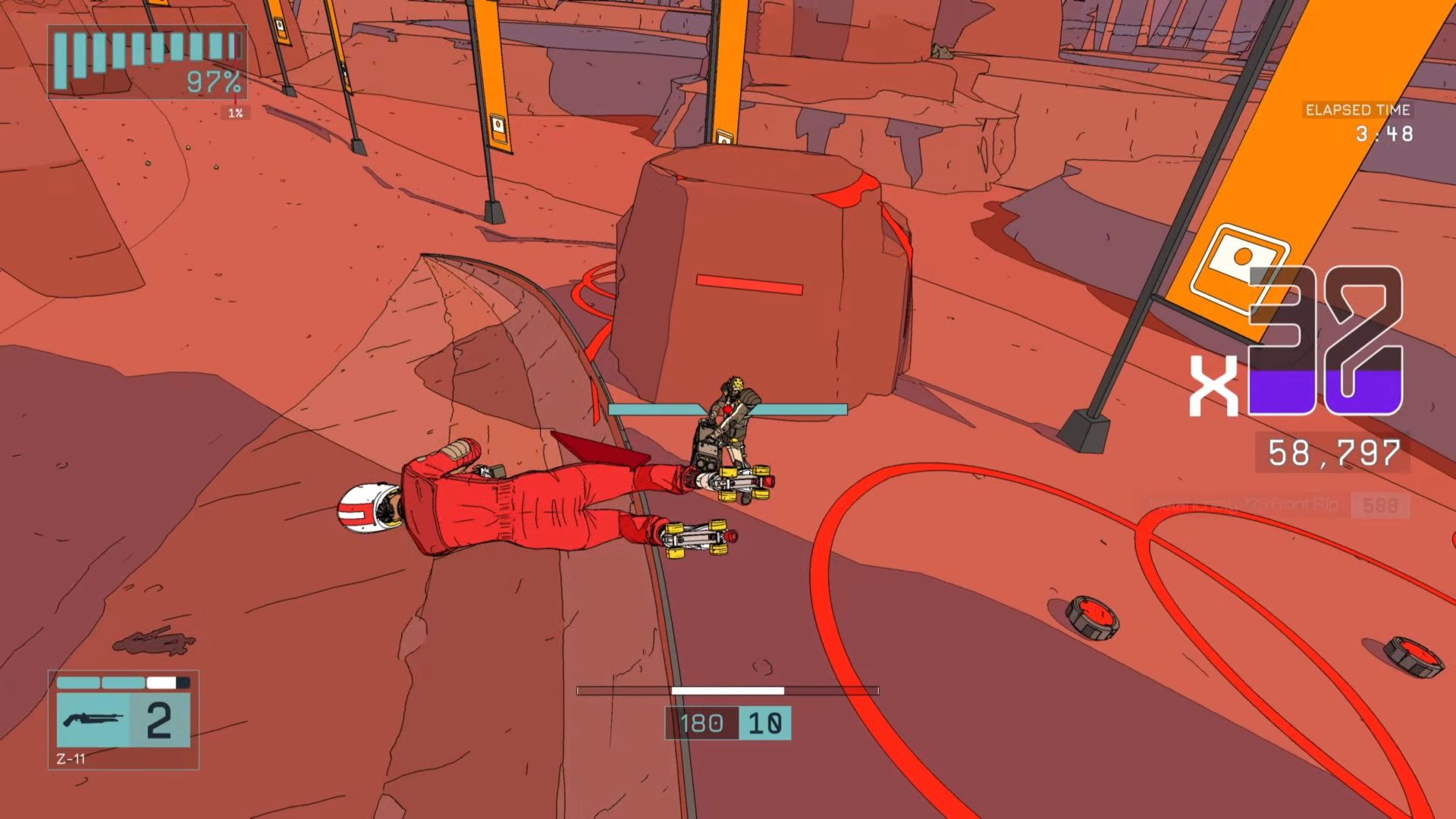 How To Beat Morgan Fray's Score In Rollerdrome's Zabriskie Research Mission