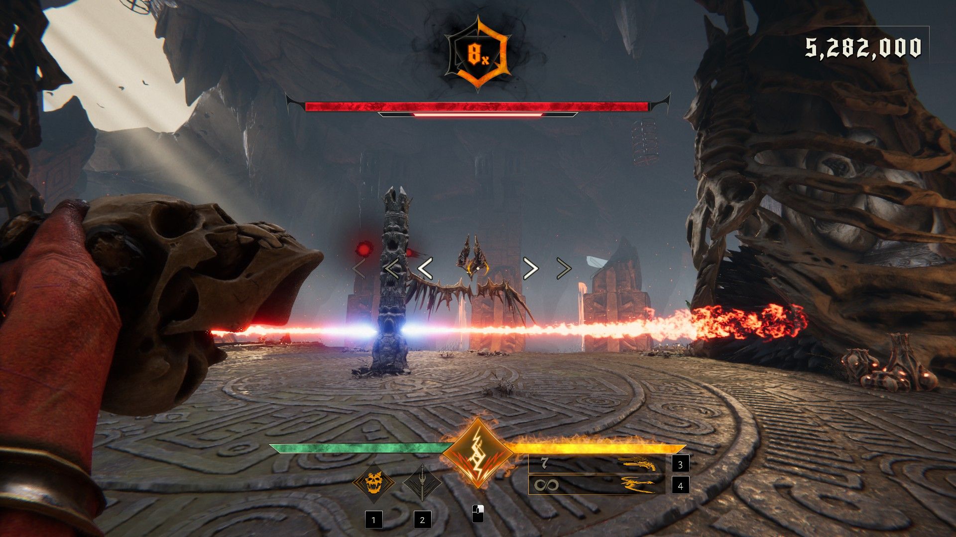 How To Defeat Incaustis Hell Boss In Metal: Hellsinger