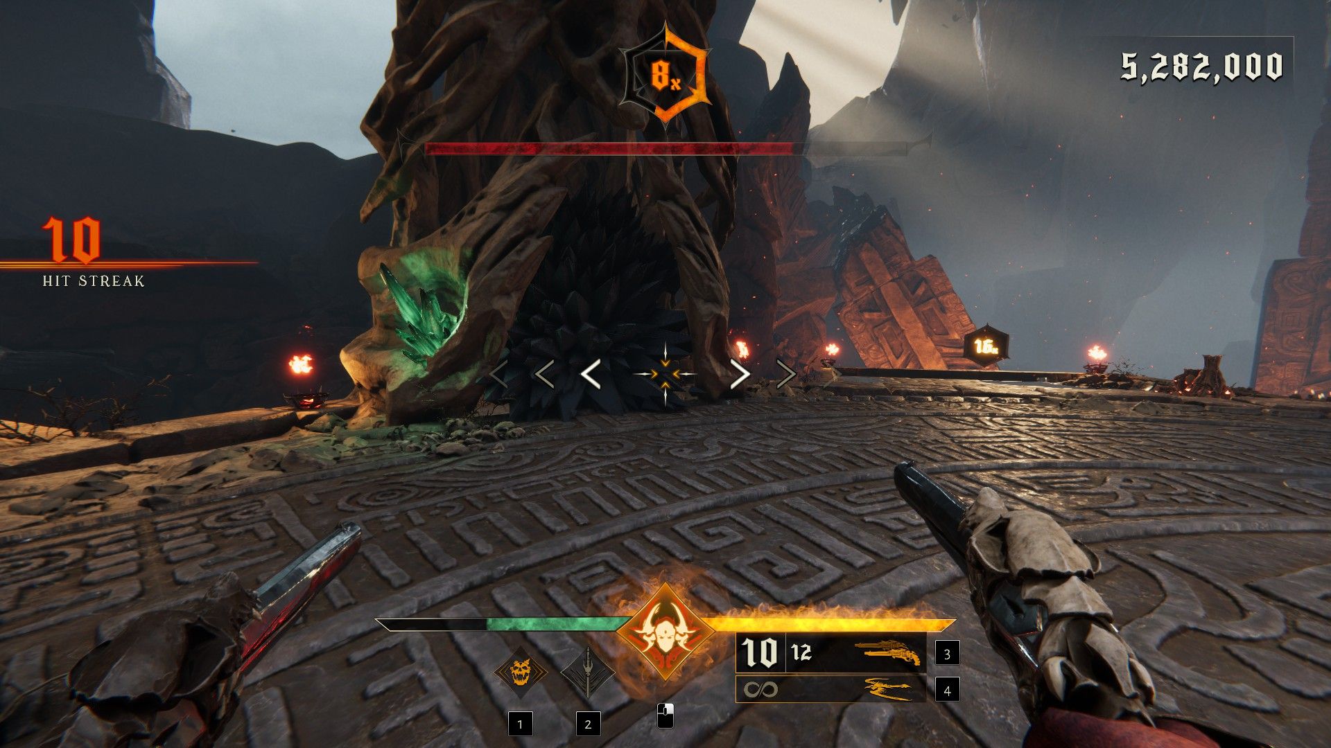 How To Defeat Incaustis Hell Boss In Metal: Hellsinger