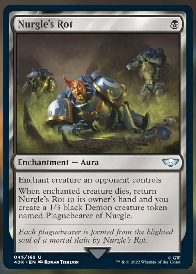 Every Card In The Warhammer 40K The Ruinous Powers Commander Deck – MTG