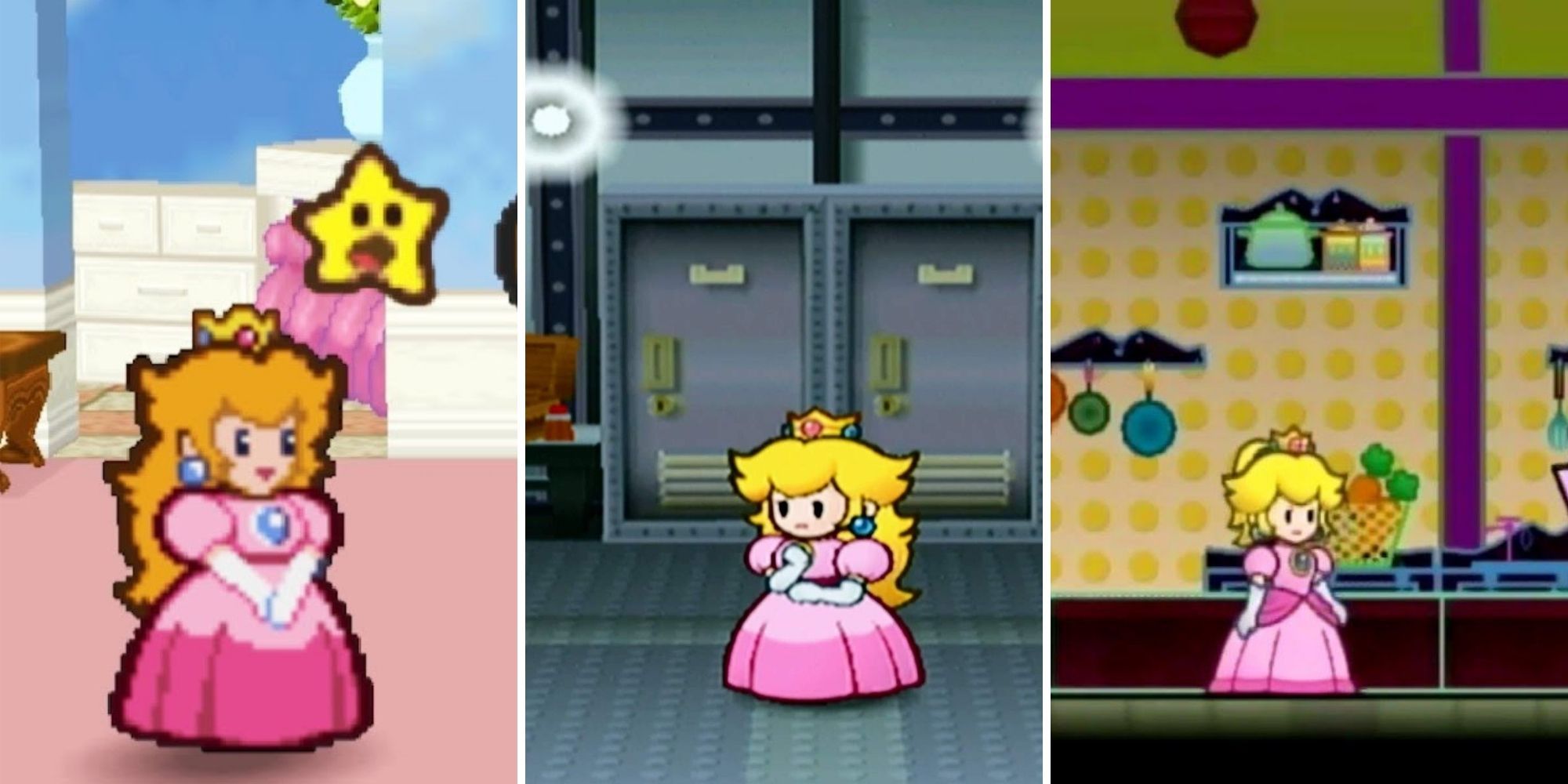 Every Super Mario Game Where You Can Play As Princess Peach
