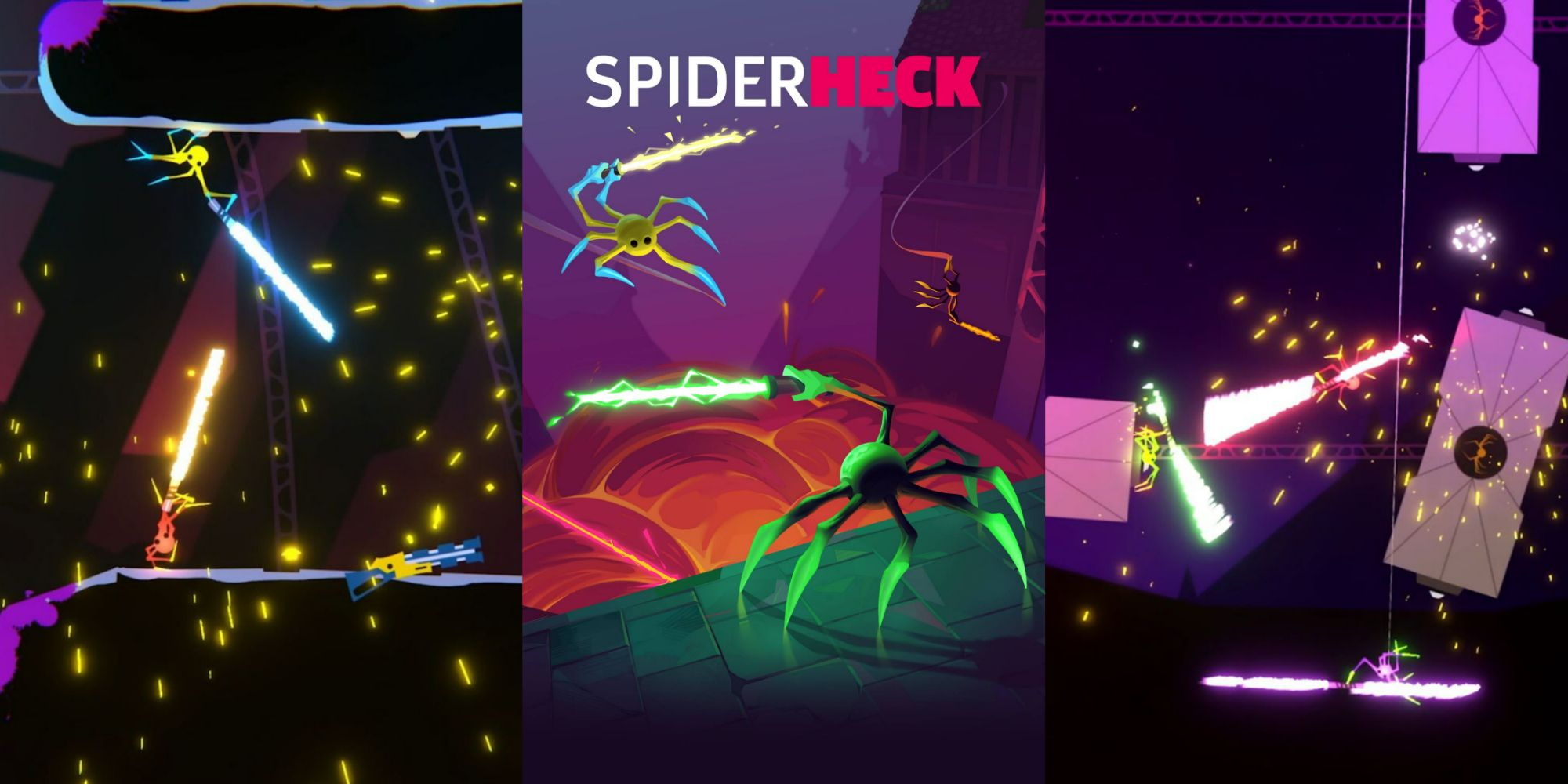 The Best Weapons In SpiderHeck