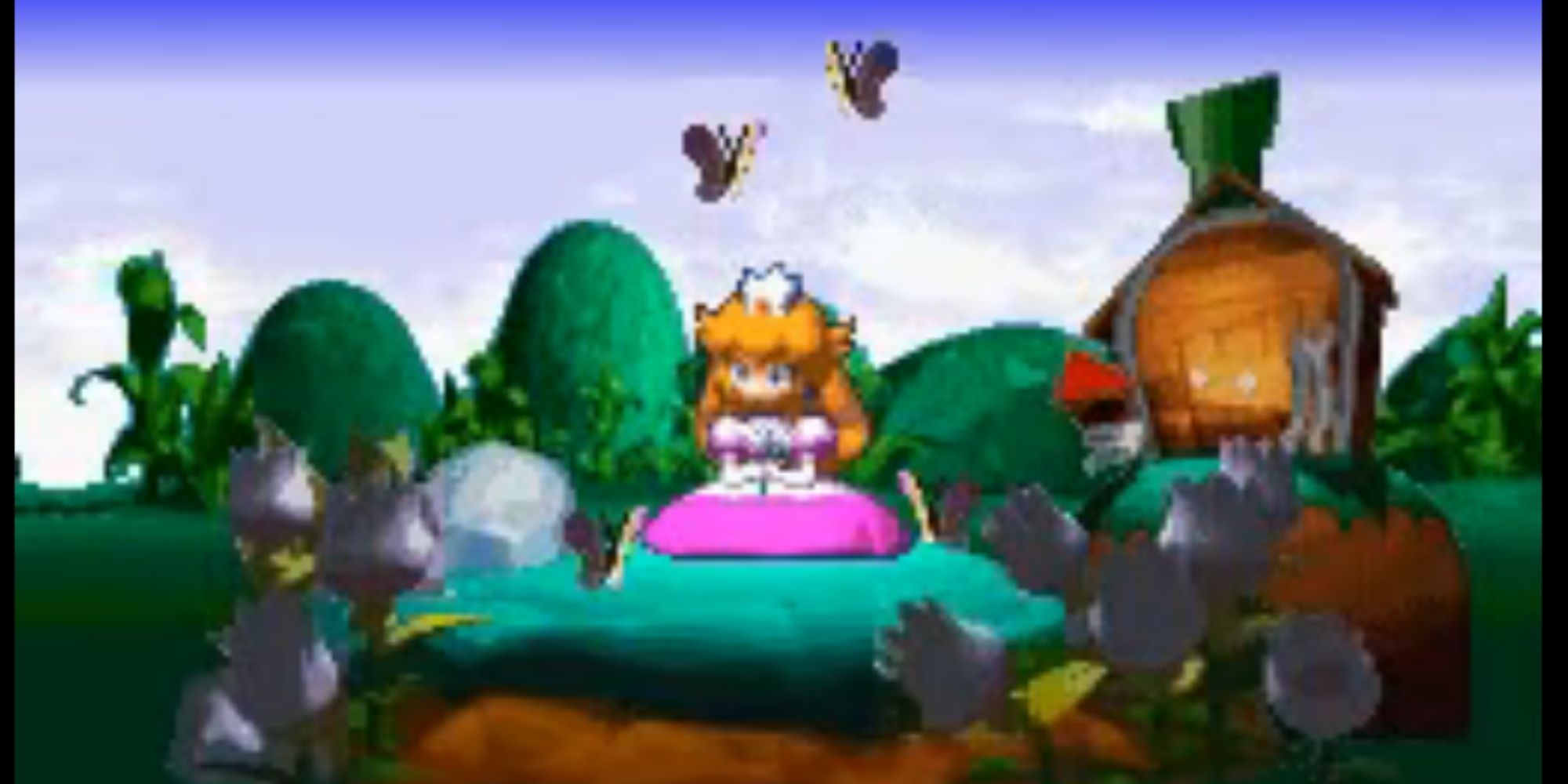 Every Super Mario Game Where You Can Play As Princess Peach