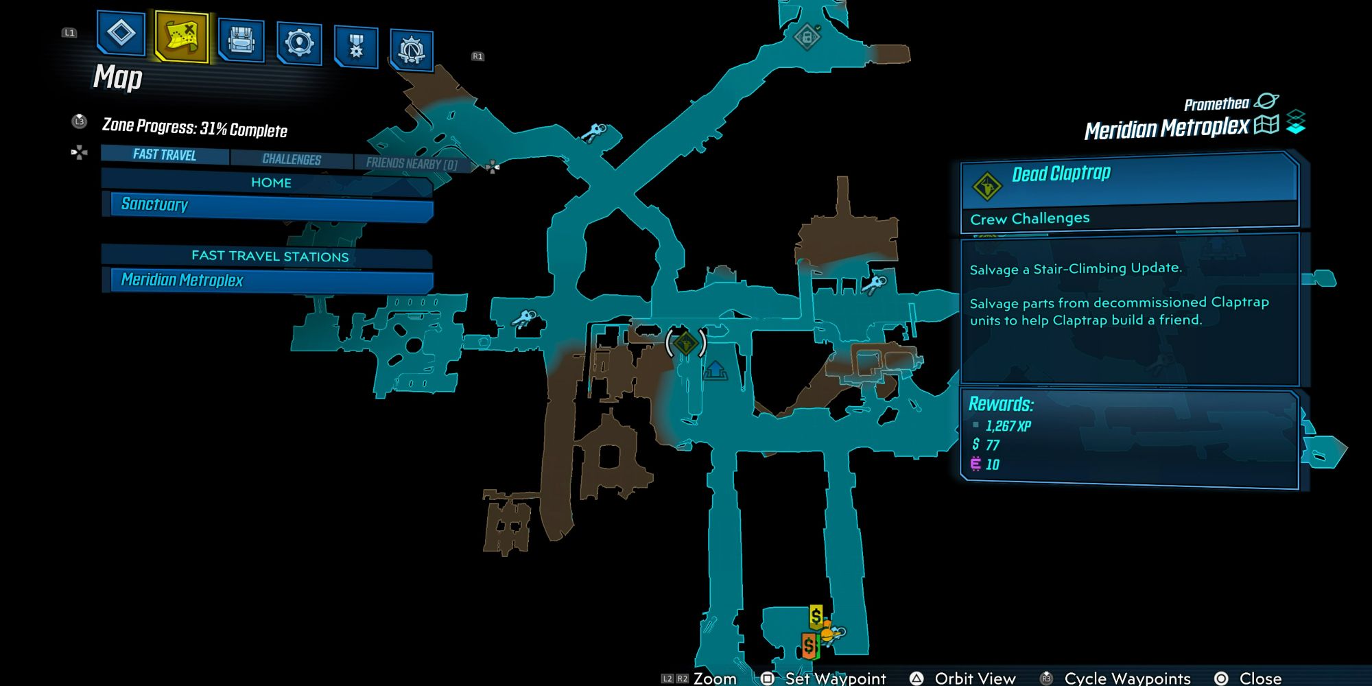 Where To Find All The Dead Claptraps In Borderlands 3