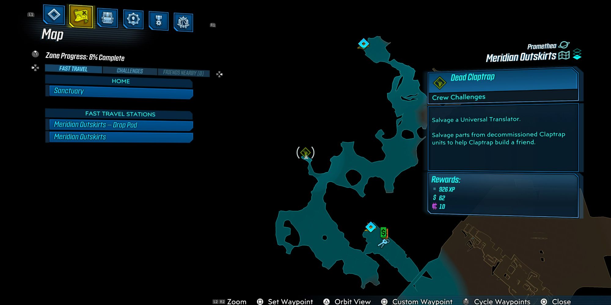 Where To Find All The Dead Claptraps In Borderlands 3