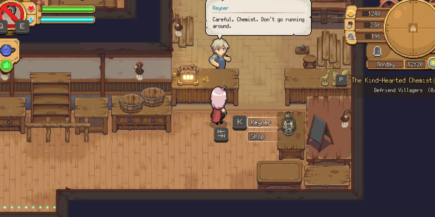 How To Date Reyner In Potion Permit