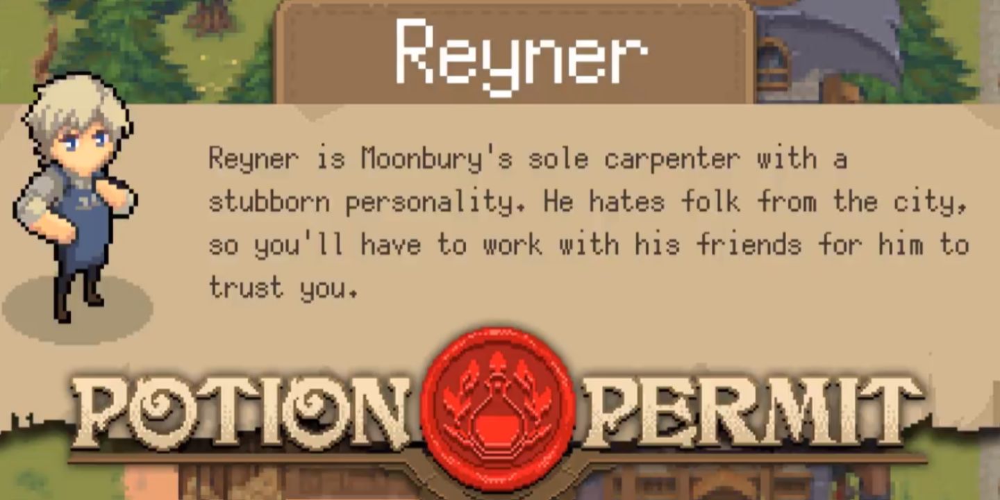 How To Date Reyner In Potion Permit