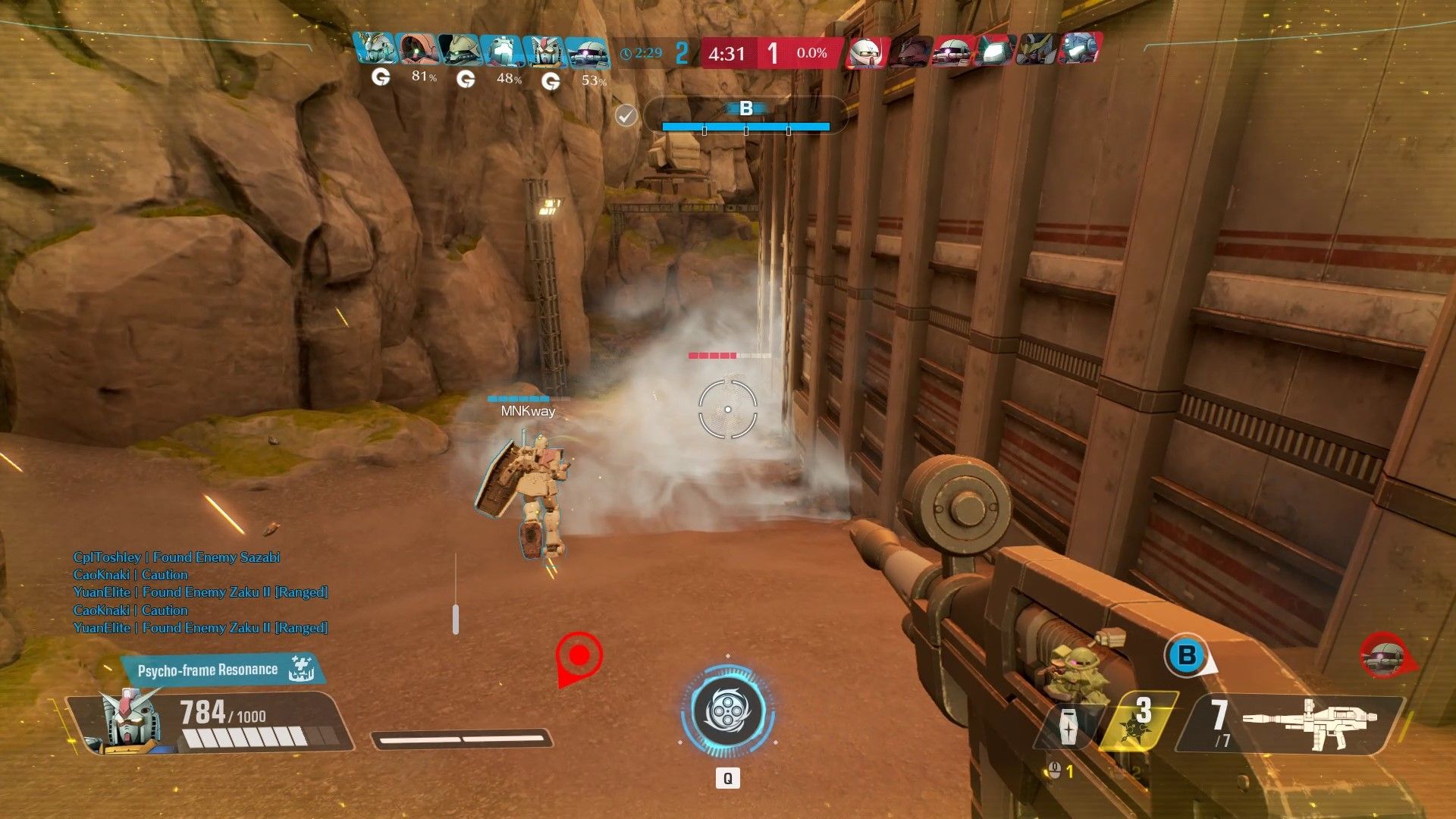 Tips On Playing As The RX-78-2 Suit In Gundam Evolution