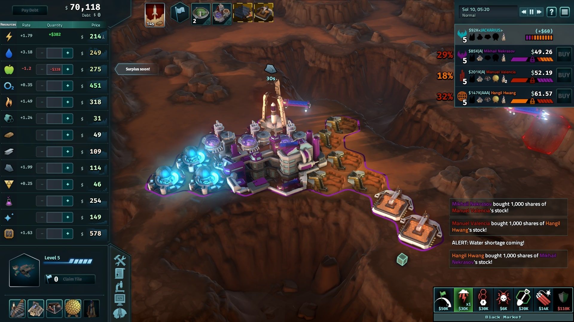 Beginner Tips For Offworld Trading Company