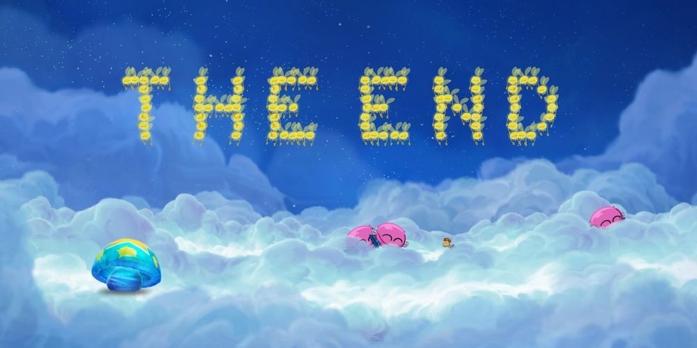 Video Game End Credits That Turn Into A Mini Game