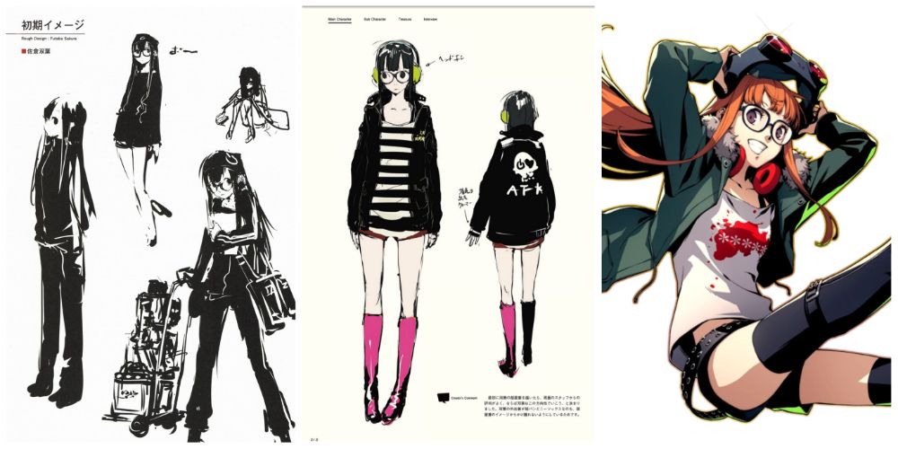 Every Phantom Thief's Concept Art Vs. Their Final Form In Persona 5: Royal