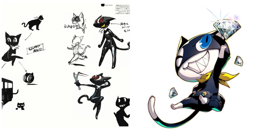 Every Phantom Thief's Concept Art Vs. Their Final Form In Persona 5: Royal