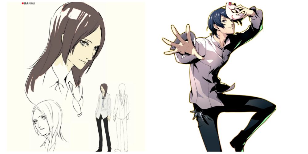 Every Phantom Thief's Concept Art Vs. Their Final Form In Persona 5: Royal