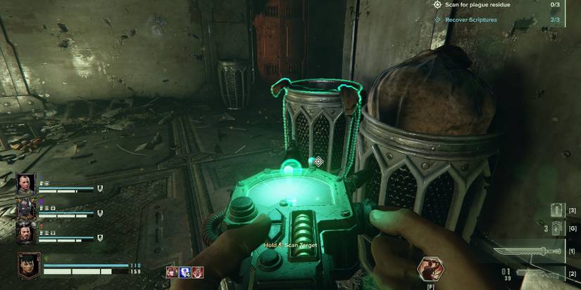 How To Use The Auspex And Data-Interrogator In Warhammer 40,000: Darktide
