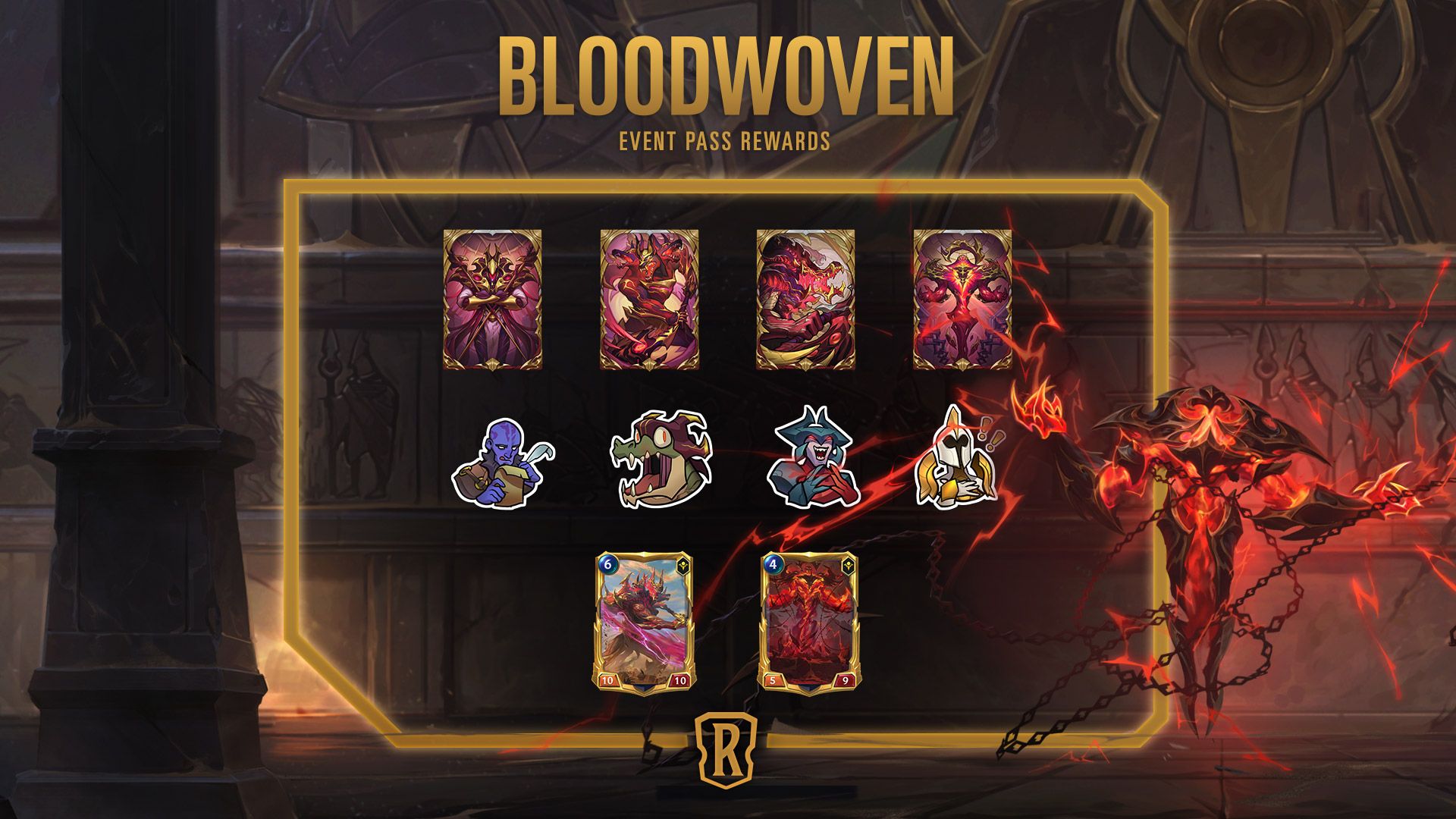 Everything You Need To Know About Legends Of Runeterra's Bloodwoven Battle Pass