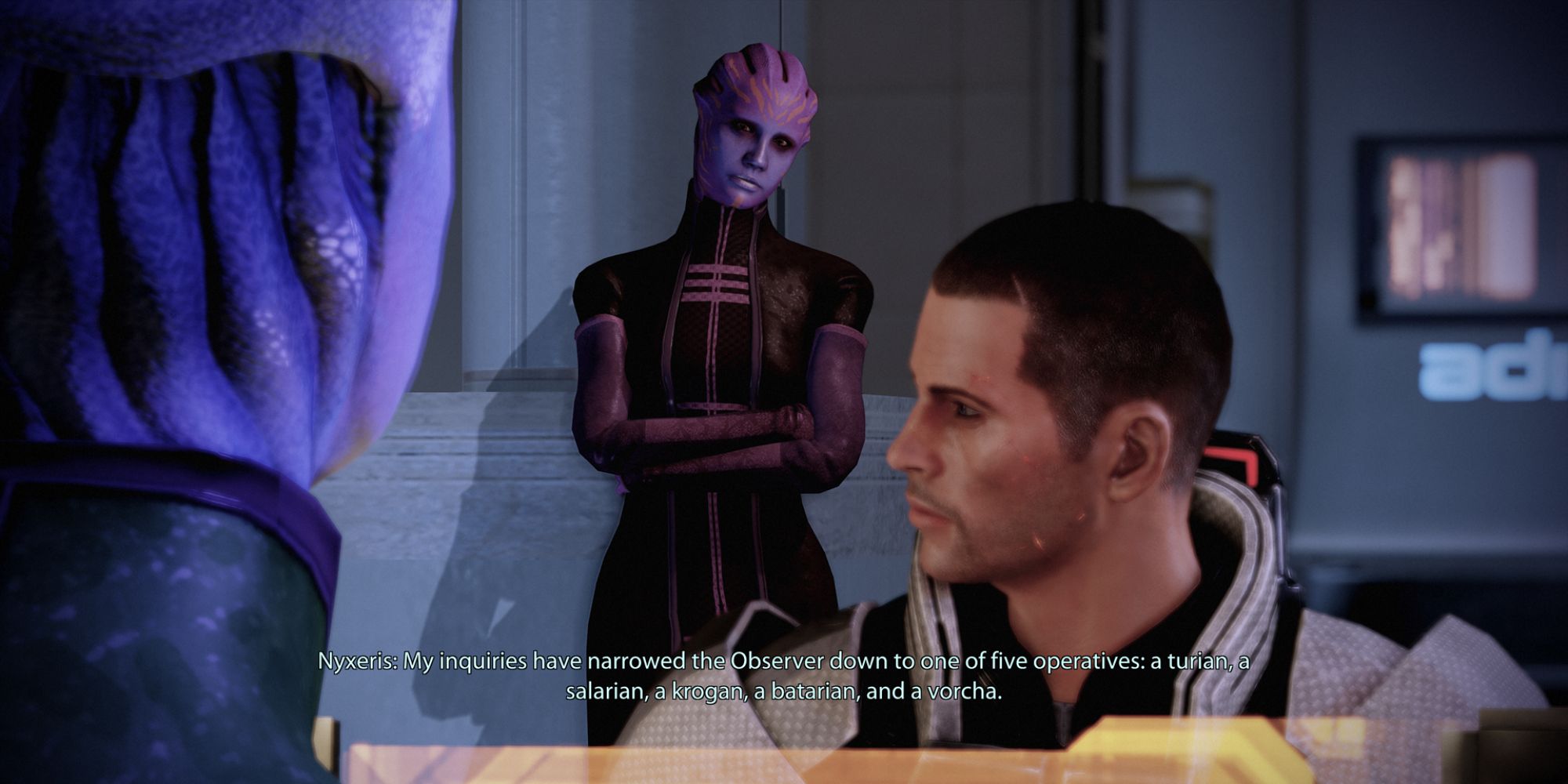 Who Is The Observer In Mass Effect 2?