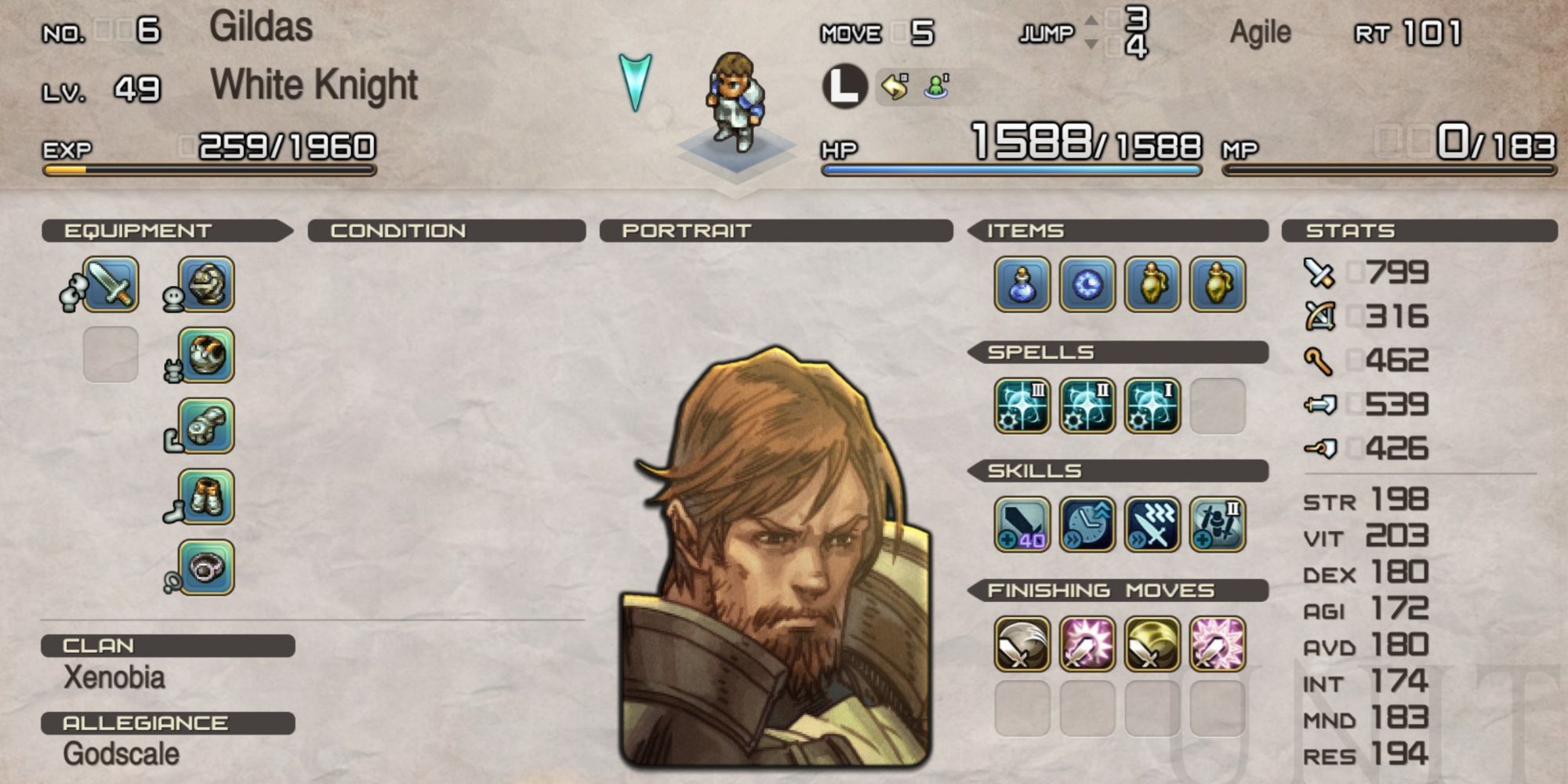Best White Knight Builds For Mirdyn And Gildas In Tactics Ogre: Reborn