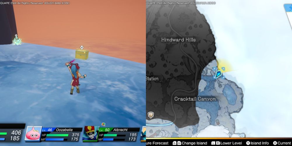 Where To Find Every Hinterquarters Chest In Dragon Quest Treasures