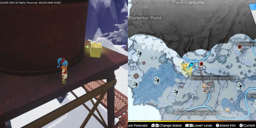 Where To Find Every Hinterquarters Chest In Dragon Quest Treasures