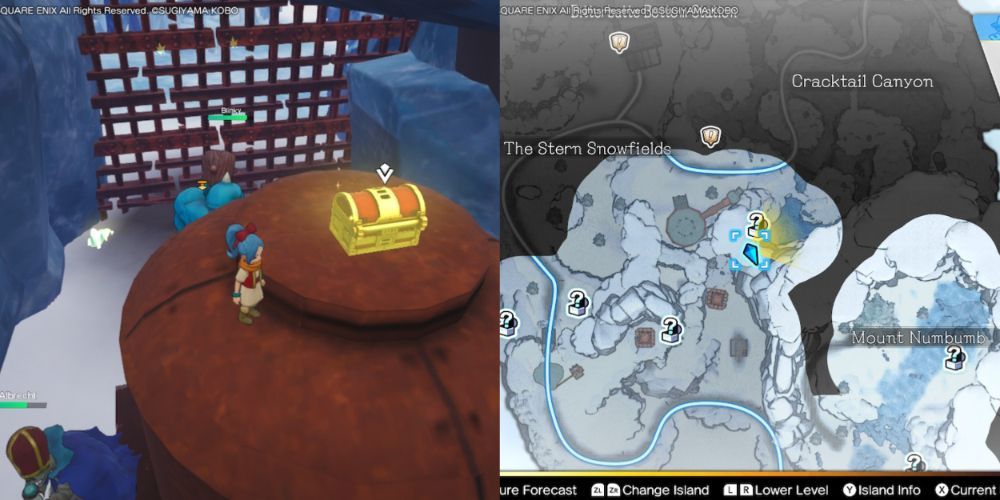 Where To Find Every Hinterquarters Chest In Dragon Quest Treasures