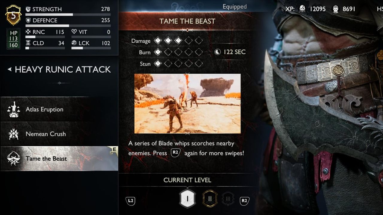 Where To Find All Blades Of Chaos Runic Attacks In God Of War Ragnarok